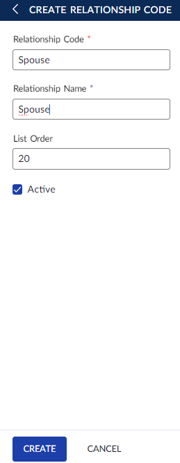 Setting Up Codes for Guest Relations